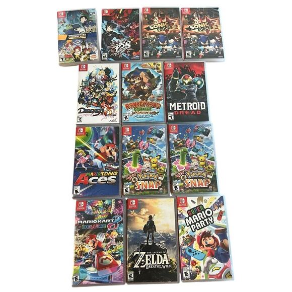 Nintendo | Video Games & Consoles | Lot Of 3 Nintendo Switch Empty Game ...